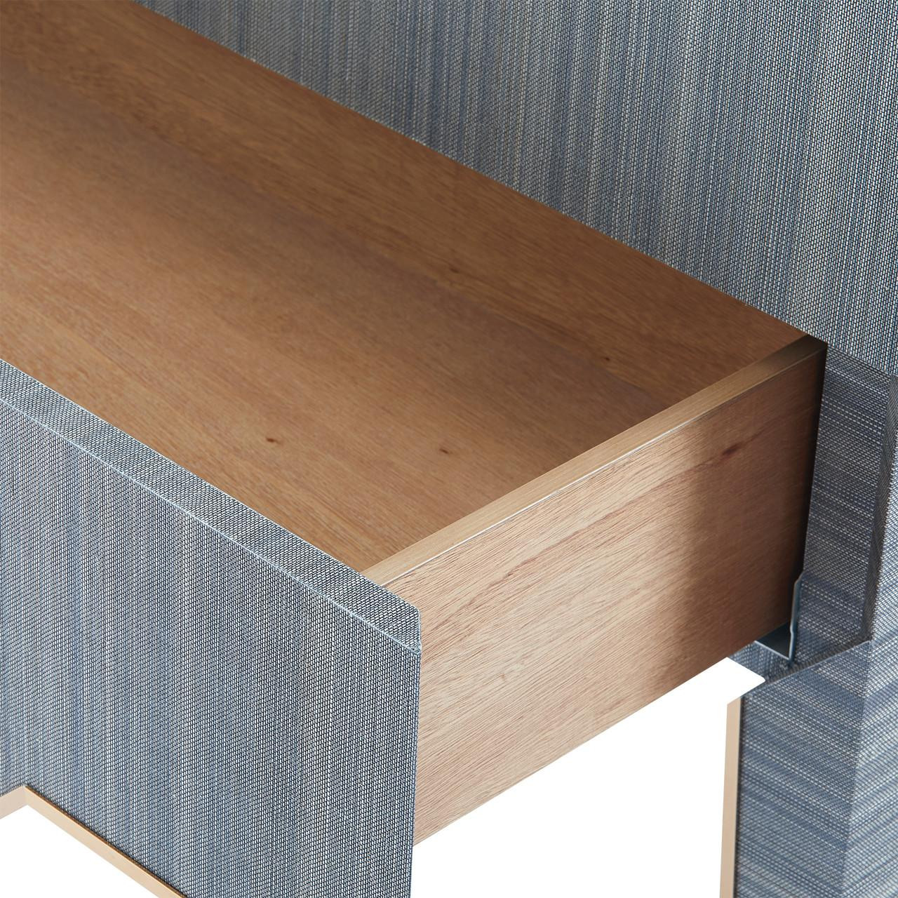 Madeline Colonial Blue Shimmer Console | Furniture