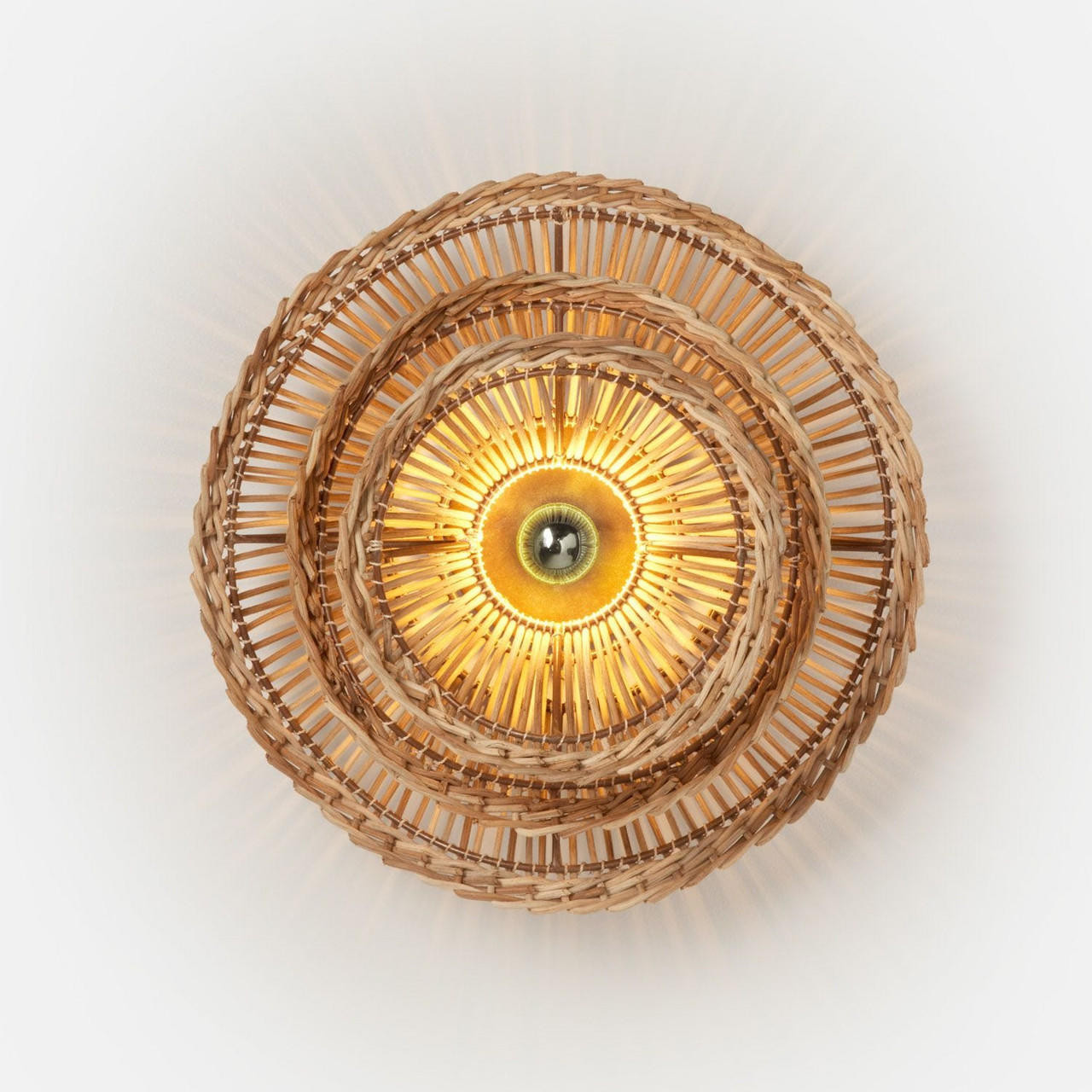 Alondra Rattan Sconce | Sconces
