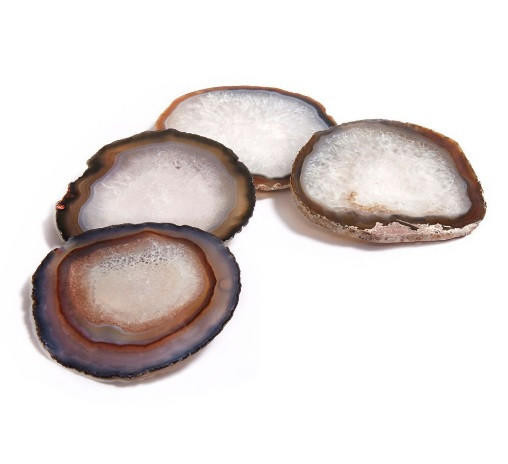 Pedra Natural Agate Coasters | Coasters