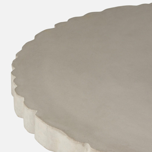 Grady Round Scalloped Dining Table | Dining Tables