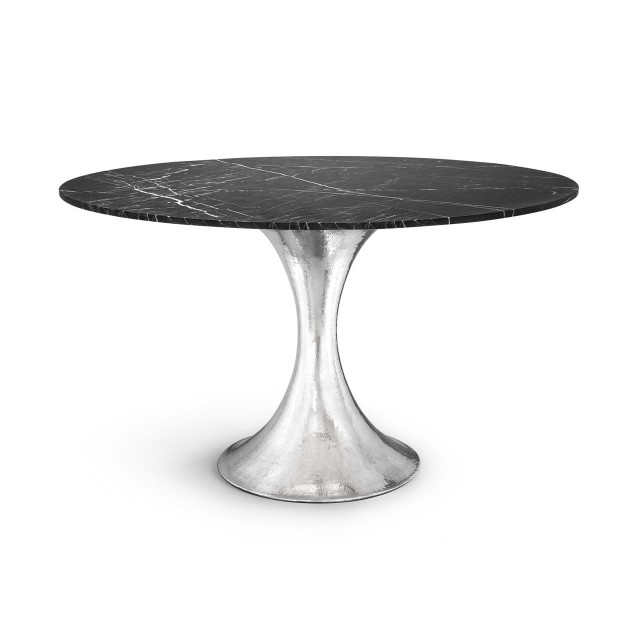 Stockholm Nickel Dining Table Base | Furniture