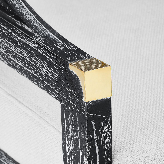 Edward Jet Black Counter Stool | Furniture