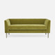 Bay Antique Silver Sofette | Sofas and Sectionals