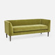 Bay Antique Silver Sofette | Sofas and Sectionals