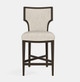 Carleen Dark Gray Counter Stool | Furniture