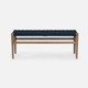 Larsson Woven Rope Bench | Outdoor Bench