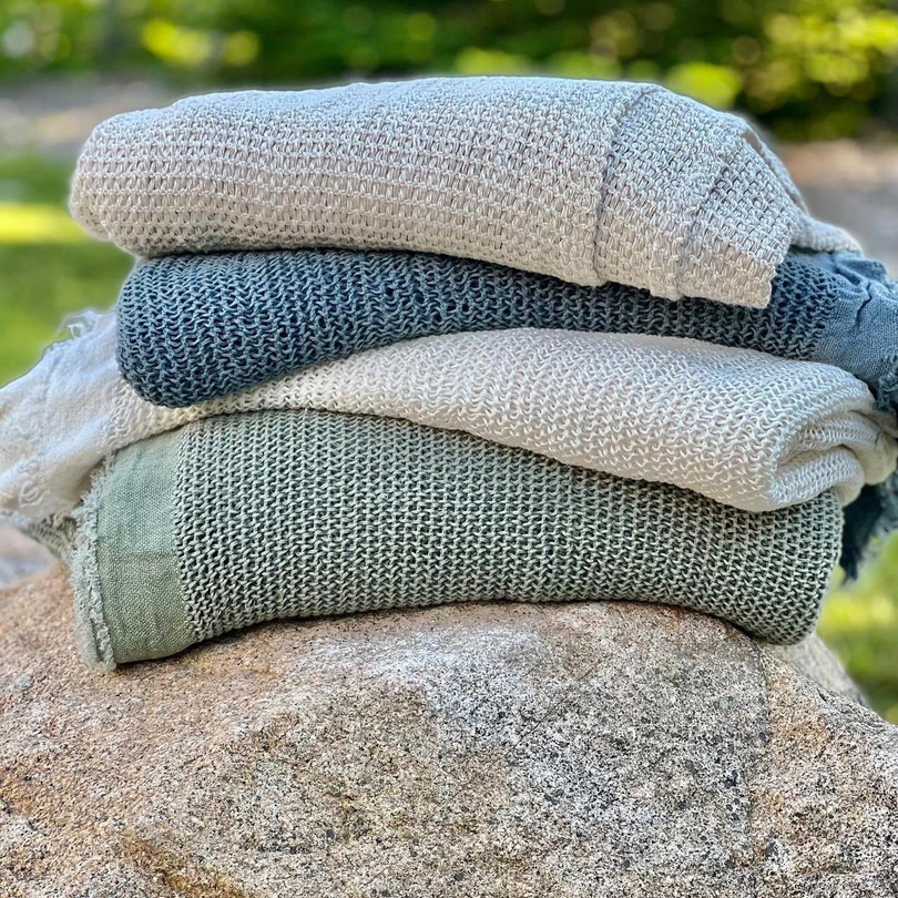 Quartz Weave Throw Blanket