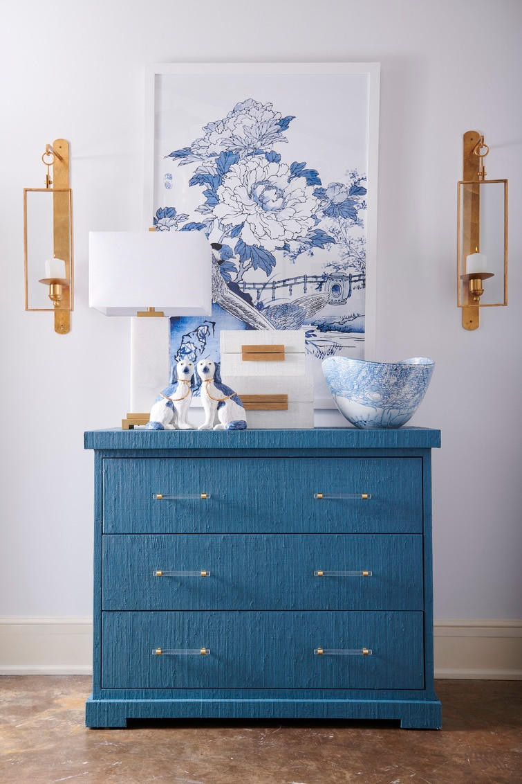 Clifton Blue Side Chest | Furniture