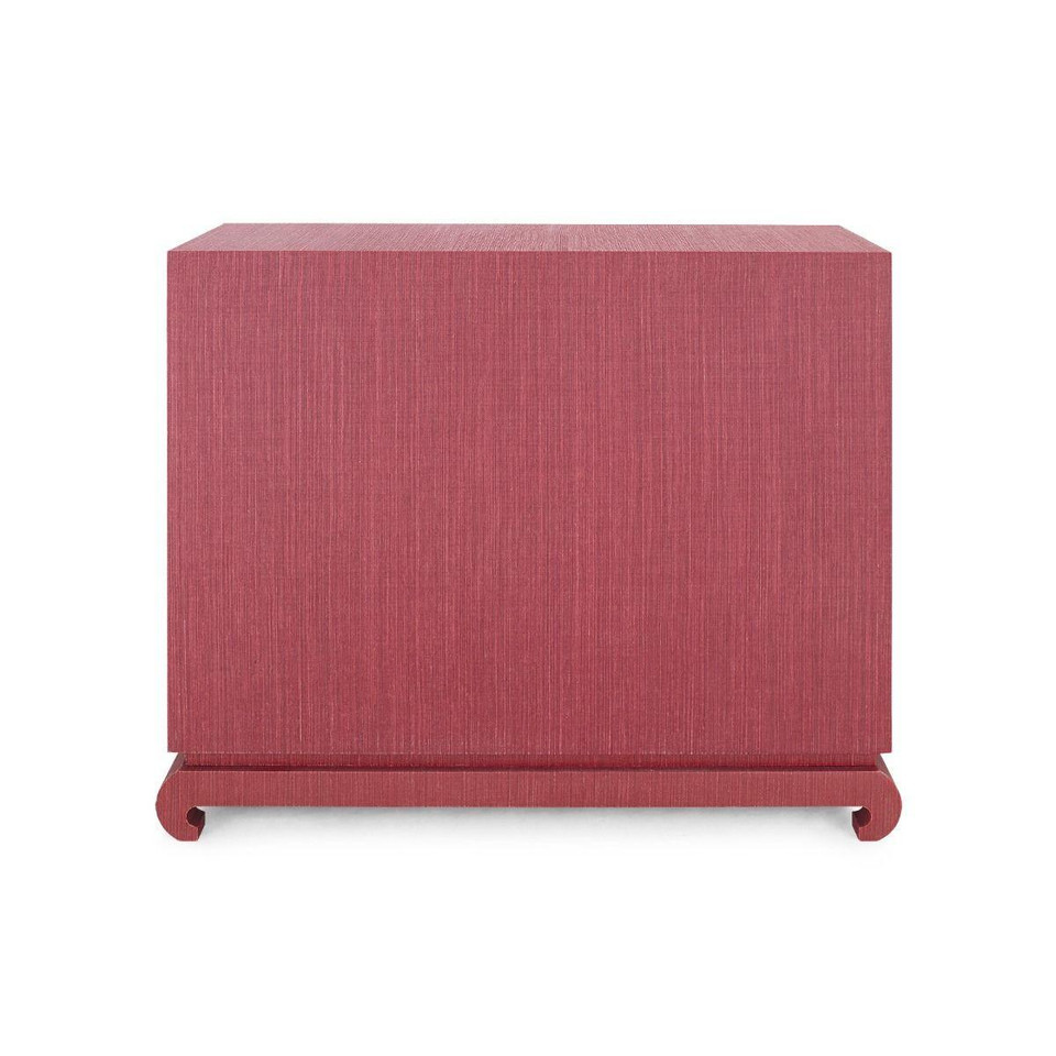 Ming Red Large Four Drawer Dresser | Furniture