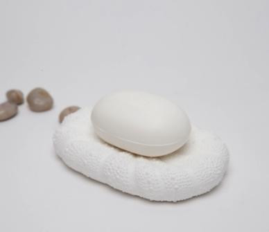 Hilo Porcelain White canister | Bath Accessories