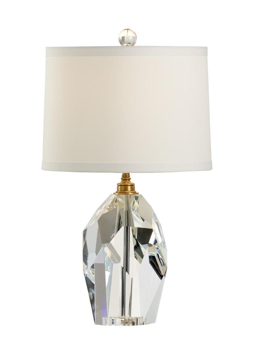 Fenton Crystal Clear Lamp | Lighting