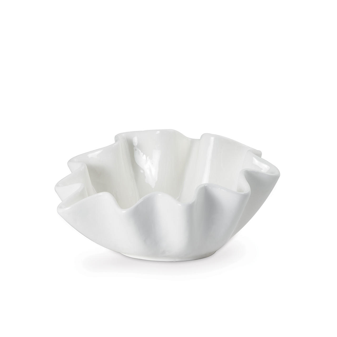 Ruffle Ceramic Bowl | Decorative Bowl