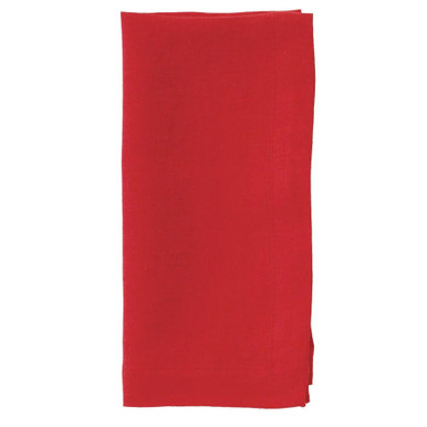 Riviera Poppy Red Dinner Napkins | Dinner Napkins