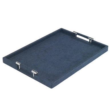 Stingray Navy Rectangular Tray | Serving Trays