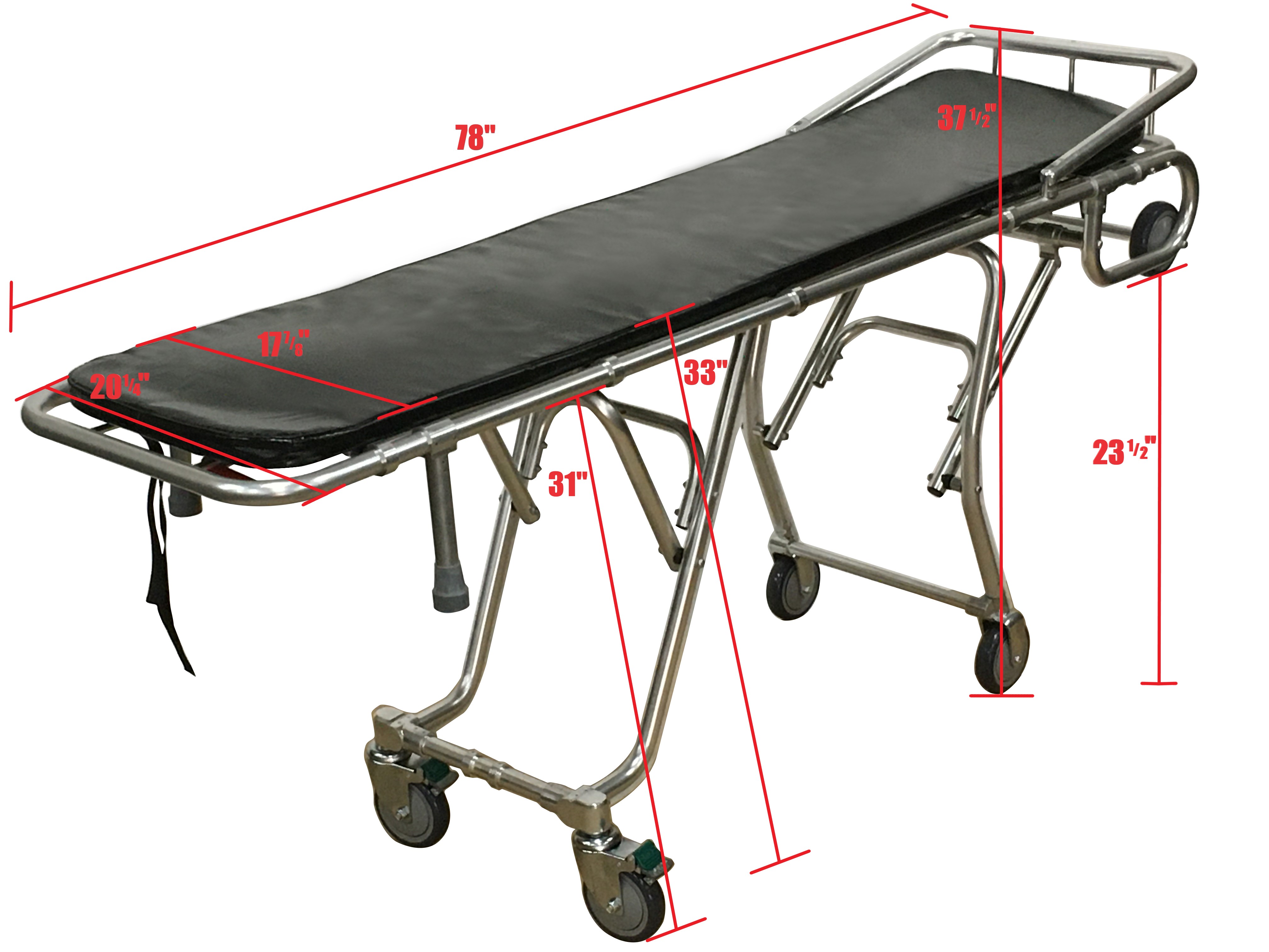 400 LB Mortuary Cot | Friendship Funeral Supply