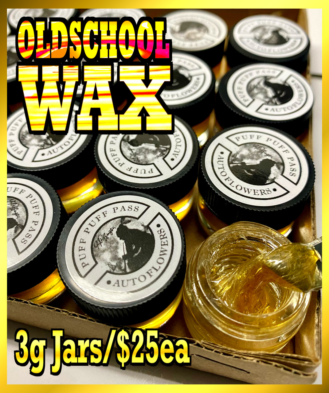 Old School WAX - 3G - Delicious & Potent! Pure & Natural Extract ...