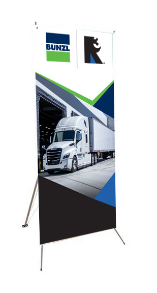 24" x 60" Tripod Display Banner Kit