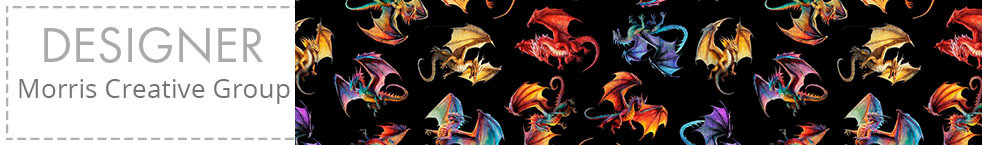 Dragon Song Fabric by Dan Morris for Quilting Treasures Fabrics ...