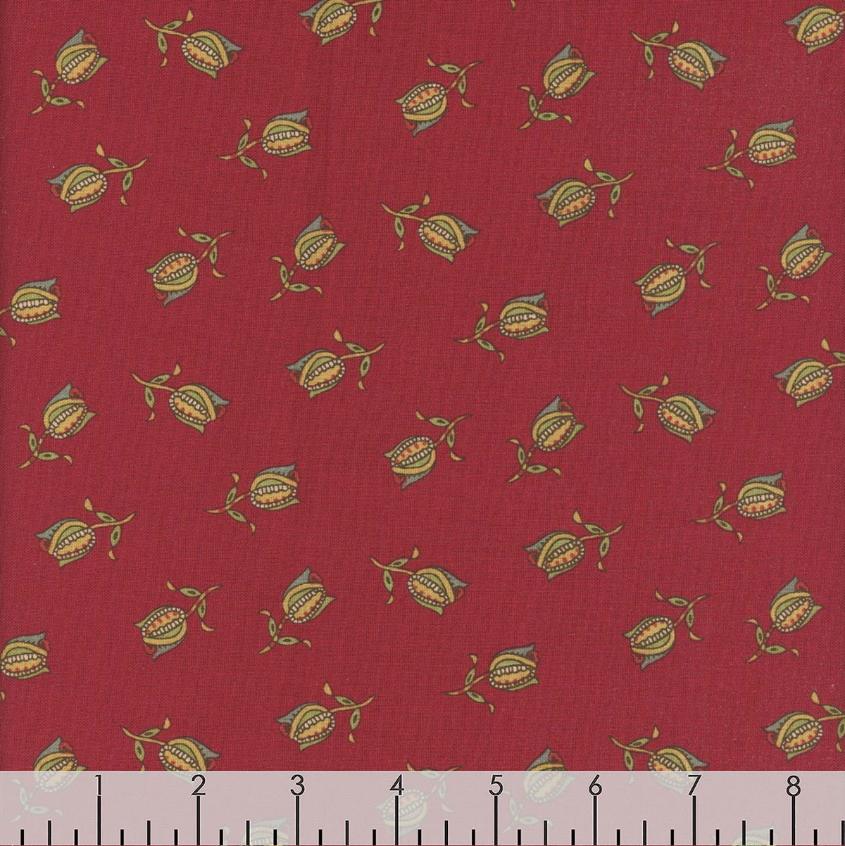 Andover Fabrics Jingle Bell by Laundry Basket Quilts Ornamental Tulips ...