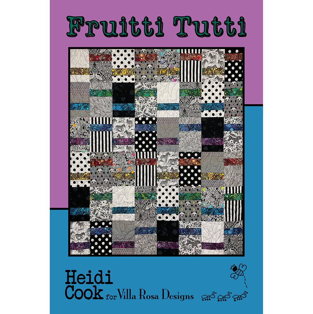 Fruitti Tutti Quilt Pattern by Villa Rosa Heidi Cook - 52 by 60 inches ...
