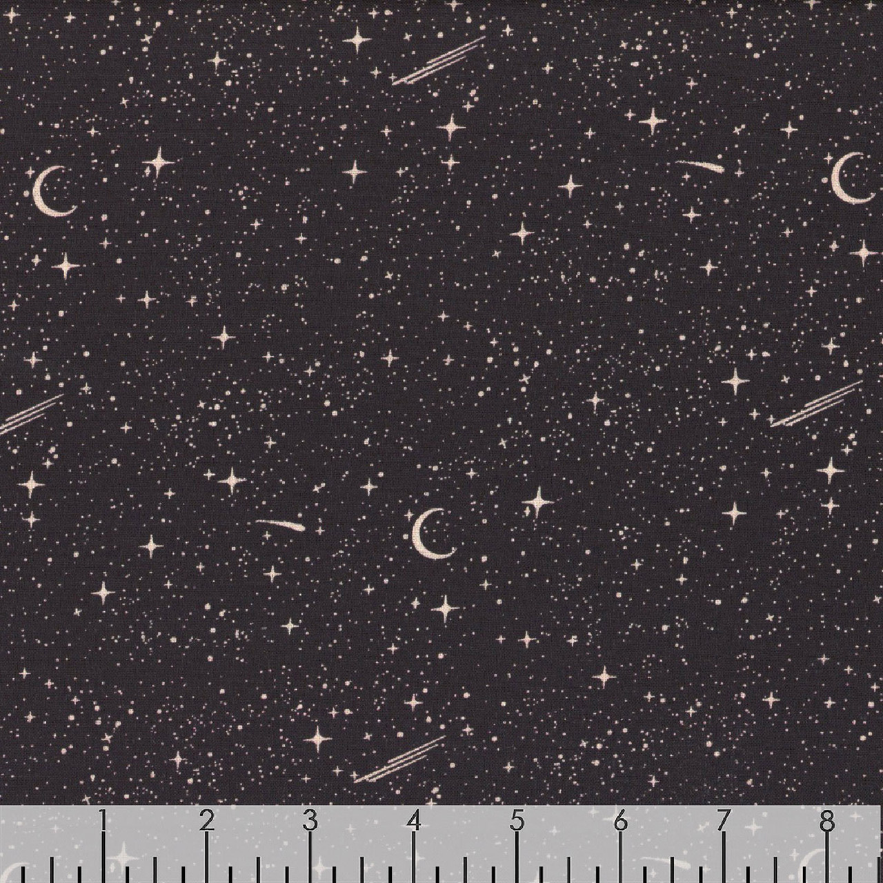 Dear Stella Fabrics Full Moon The Celestial City Midnight | Quilt Fabric