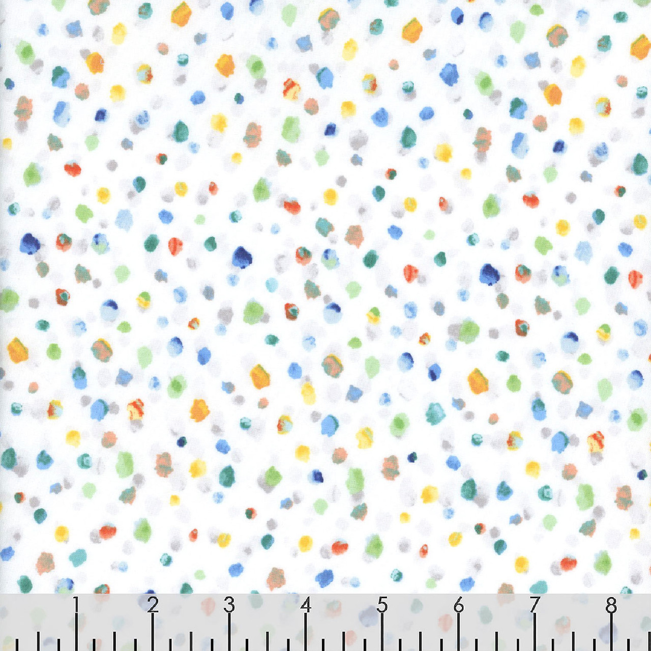 Clothworks Fabrics What Friends Are For by Anita Jeram Multi Dots - Hancock's of Paducah