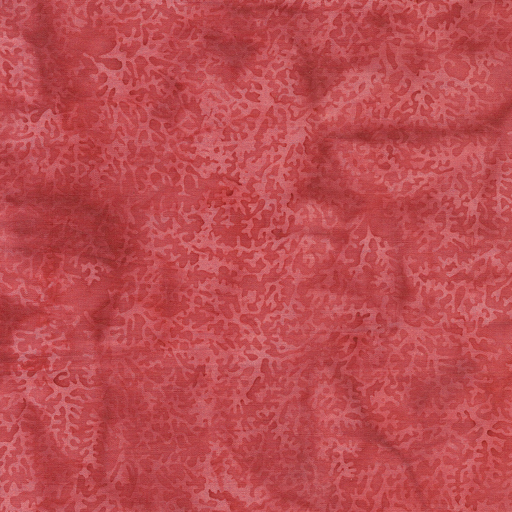 Island Batik Fabrics Island Zest Coral Red Coral | Quilt Fabric