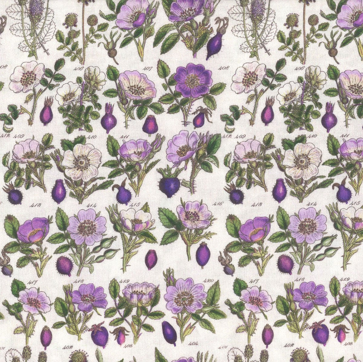FreeSpirit Fabrics Purple Palette by Tim Holtz Eclectic Elements Purple ...