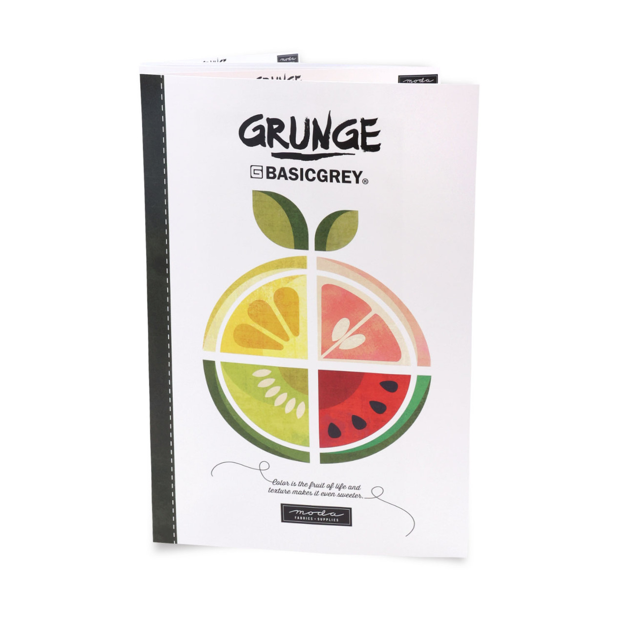 Moda Fabrics BasicGrey Grunge Color Card with Fabric Swatches - Hancock ...