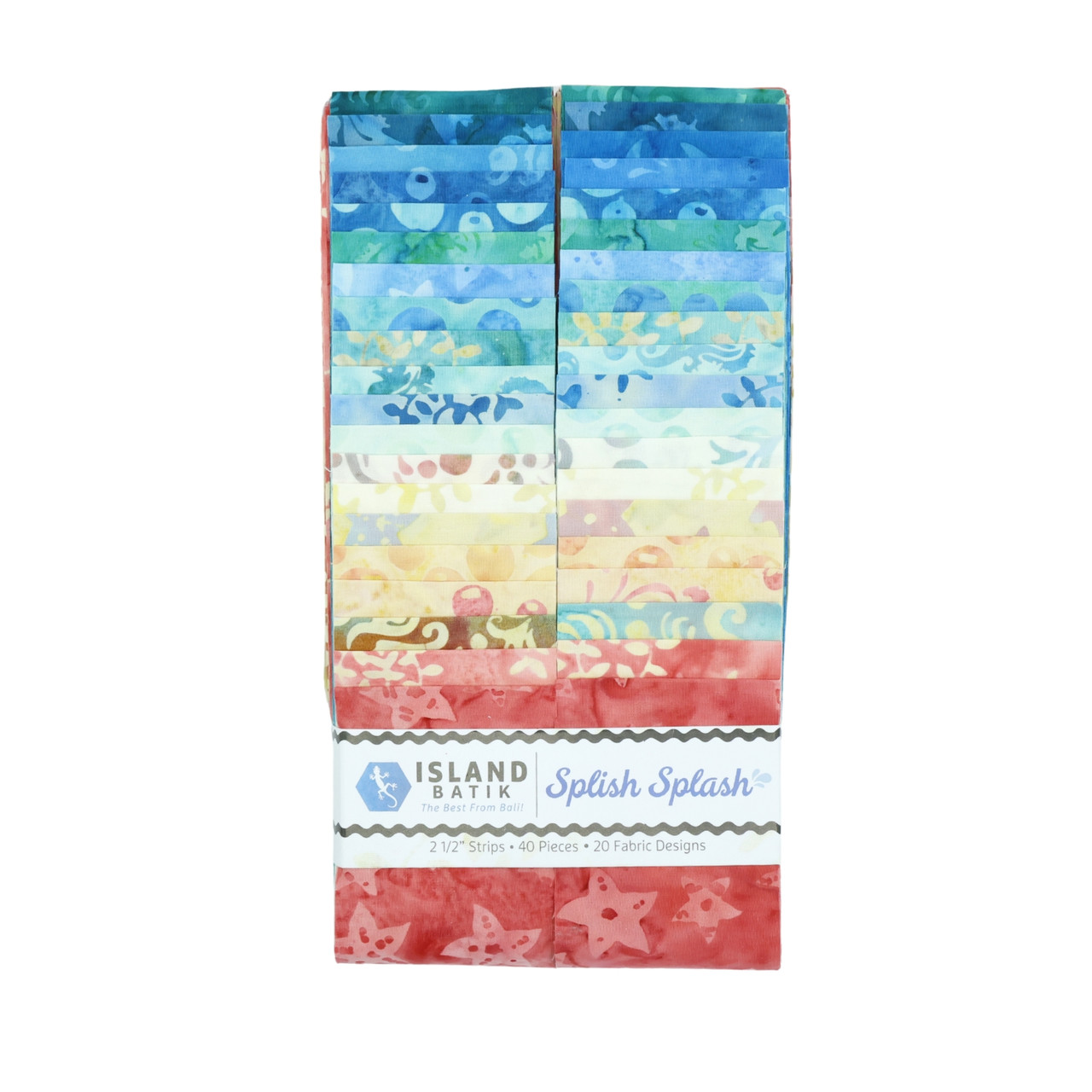 Island Batik Splish Splash Strip Pack Fabric Strips - Hancock's of Paducah