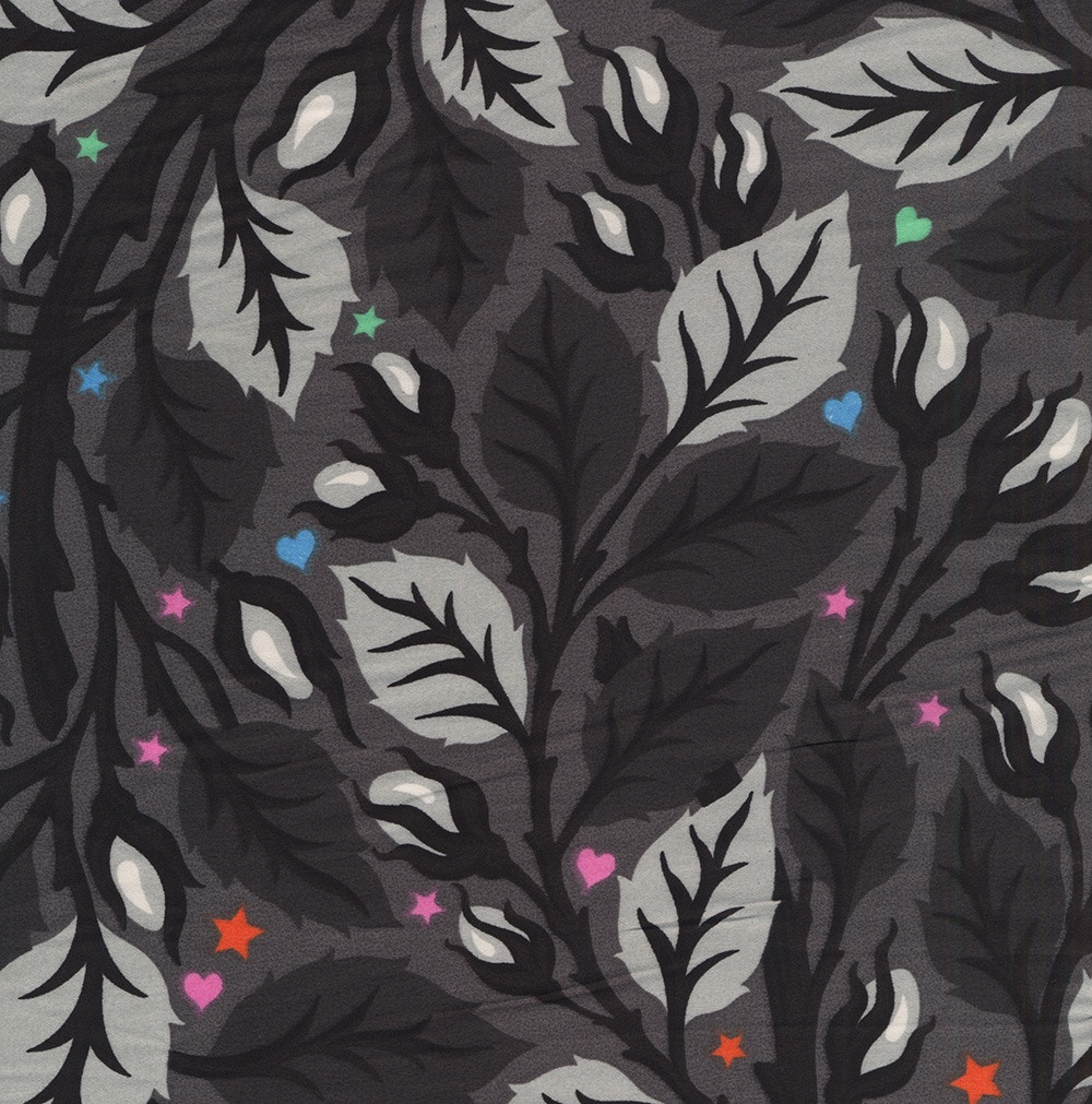 FreeSpirit Fabrics Graywork by Tula Pink Nip in the Bud Shadow 108 Inch ...