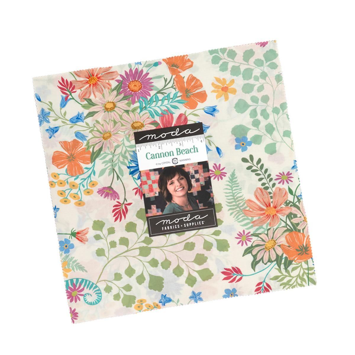 Moda Fabrics Cannon Beach Crystal Manning Layer Cake Ten Inch Squares ...