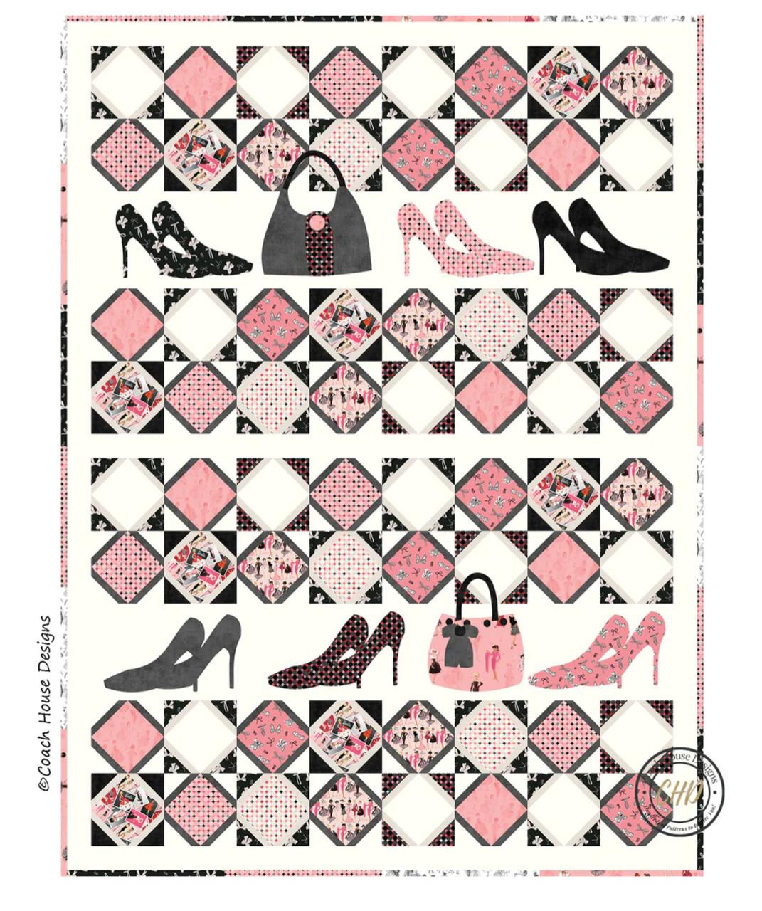 Riley Blake Fabrics Barbie Style Quilt Kit
