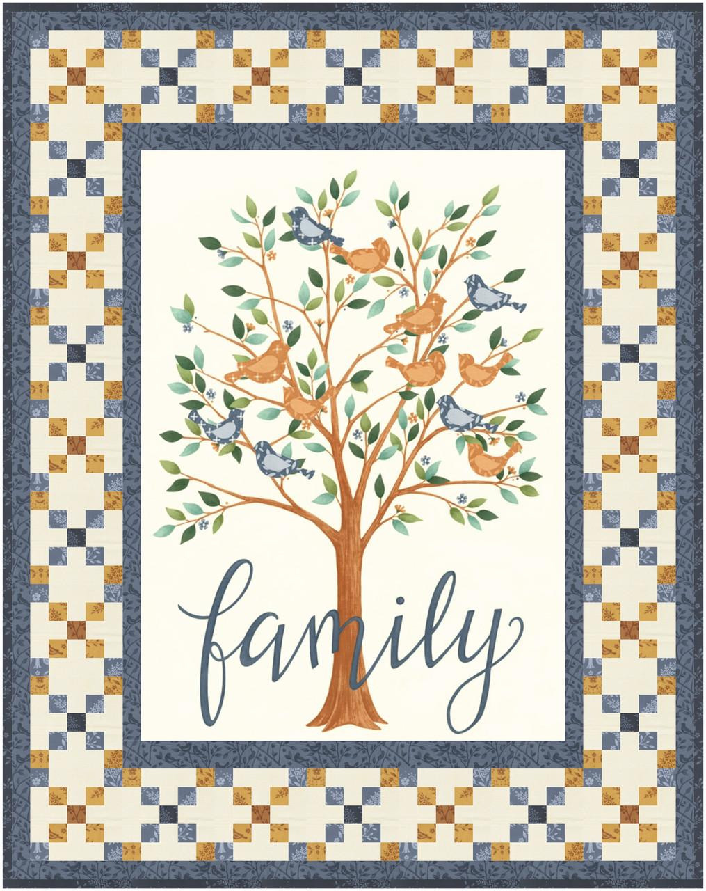 Moda Fabrics Family Tree Deb Strain My Tree Quilt Kit