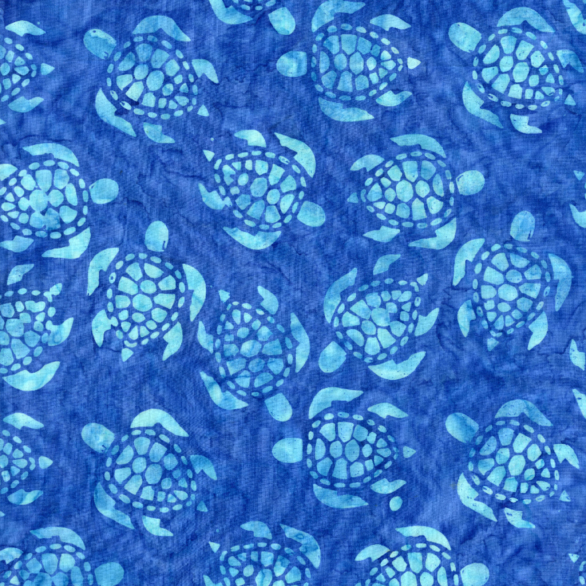 Timeless Treasures Fabrics Tuquoise Blue Green Sea Turtles - Hancock's ...
