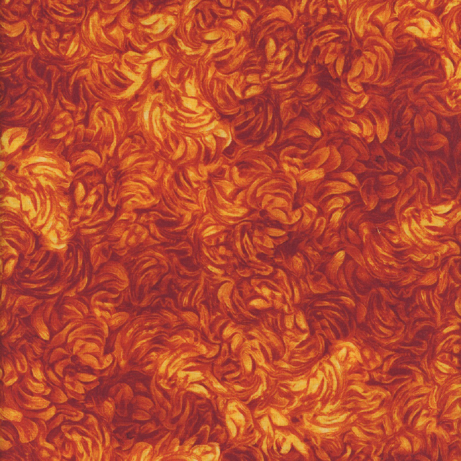 Timeless Treasures Fabrics Sunflower Symphony Royal Swirl Wind Texture ...