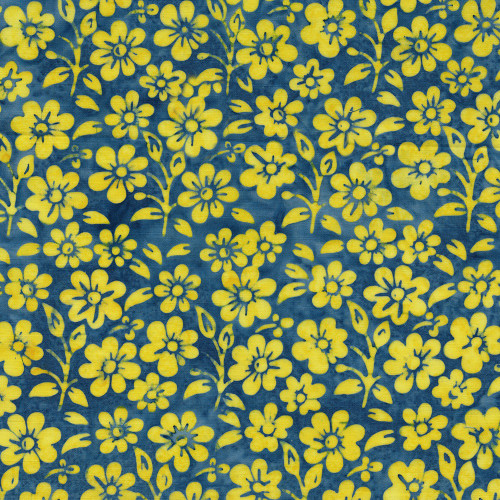 Lumin Fabrics Isand Batik Countryside Charm Batiks Small Flowers and ...