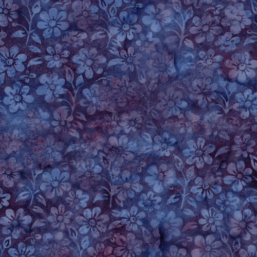 Lumin Fabrics Isand Batik Springtime Bouquet Batiks Small Flowers and ...