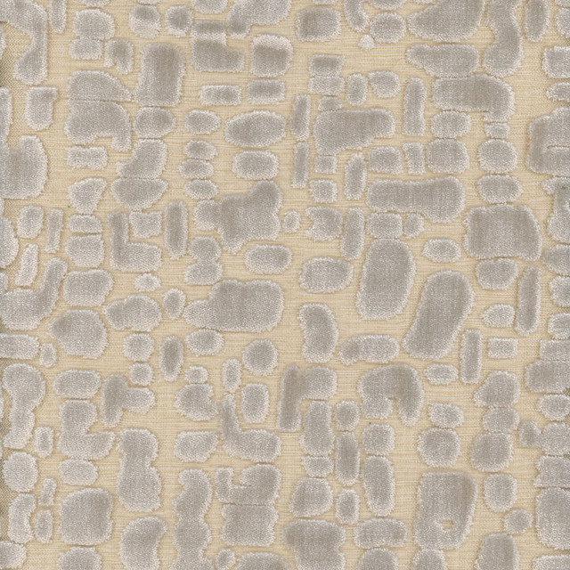 Hamilton Fabrics Asher Lapis Cut Velvet Pebbles | Upholstery