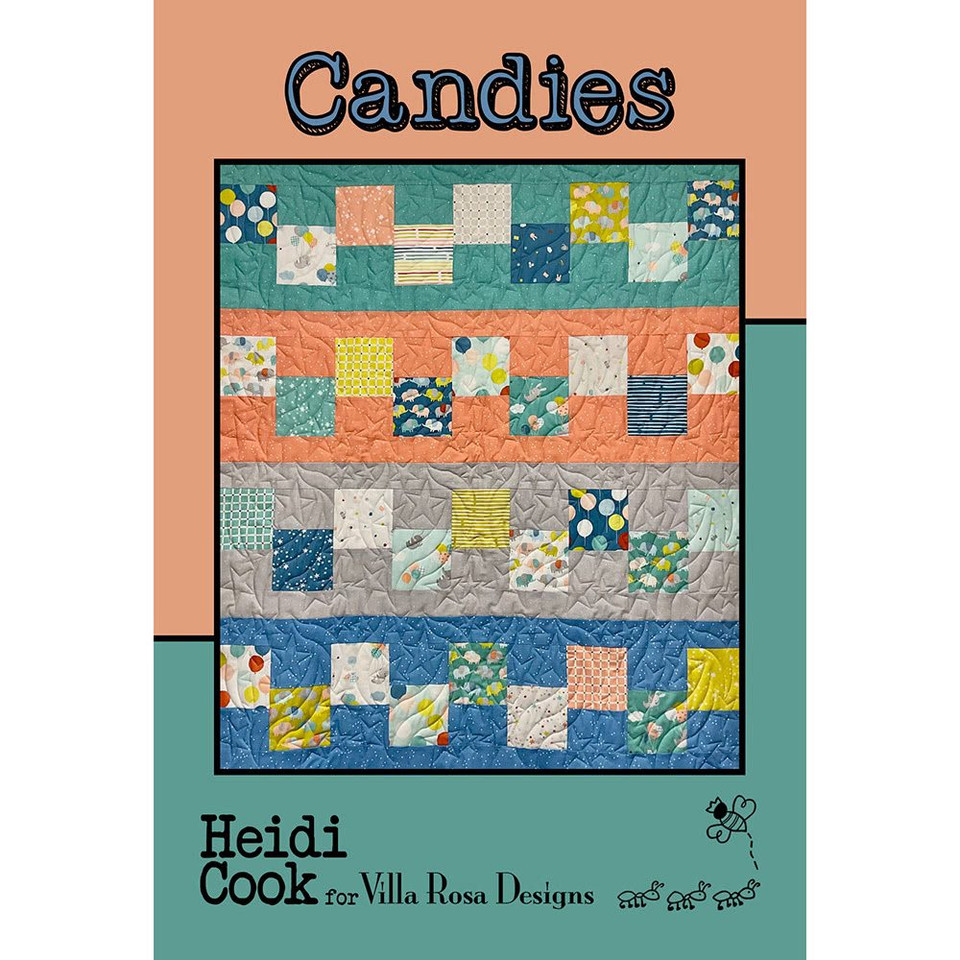 Fruitti Tutti Quilt Pattern by Villa Rosa Heidi Cook - 52 by 60 inches ...
