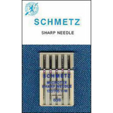 Schmetz Microtex Sharp Machine Needles 60/8 5 Per Pack | Needle