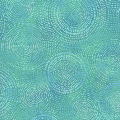 Windham Fabrics Radiance Fibonacci 108 Inch Wide Quilt Backing Cyan ...