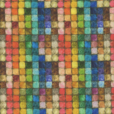 FreeSpirit Fabrics Colorblock by Tim Holtz Colorblock Mosaic Multi ...