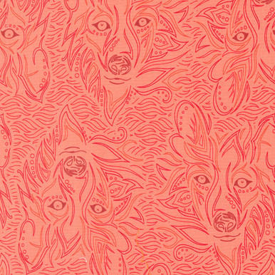 Moda Fabrics Land Of Enchantment Sarditty Lobo Guava Jelly