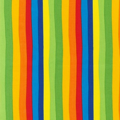 Robert Kaufman Dr Seuss Celebration Celebrate Seuss Rainbow Stripe ...