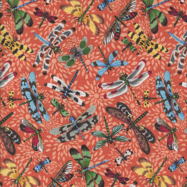 FreeSpirit Fabrics presents Utopia by Snow Leopard Dragonflies ...
