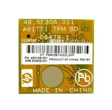 505836-001 | HP Trusted Platform Module (TPM)