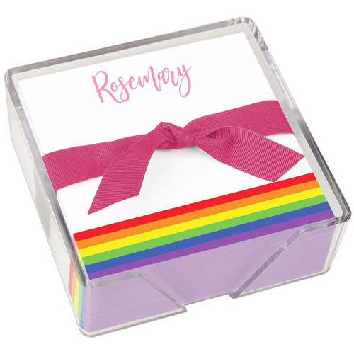 Rainbow Memo Square | NoteworthyNotes