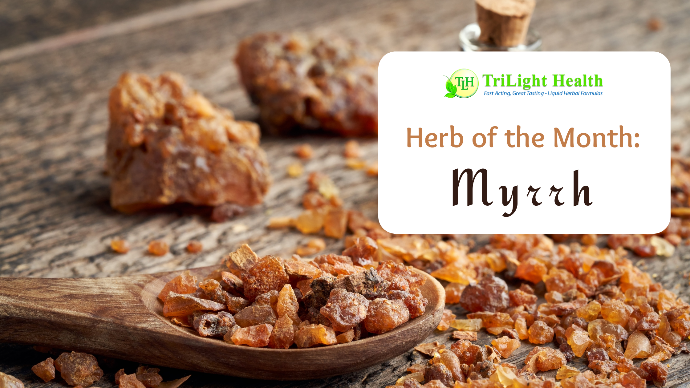 Herb of the Month: Myrrh - TriLight Health