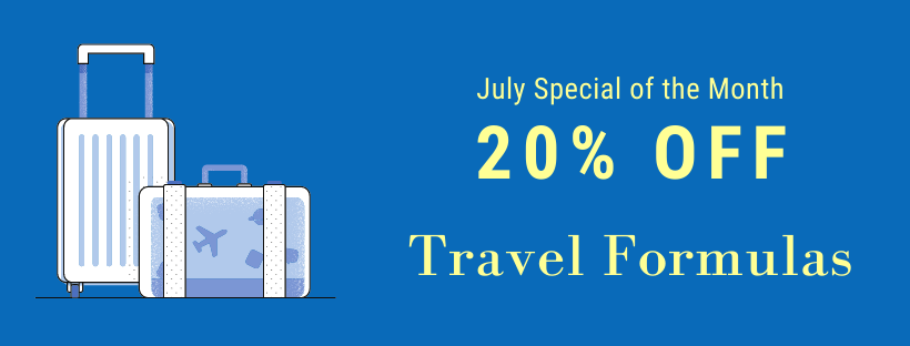 Travel Formulas are 20% off in July! - TriLight Health